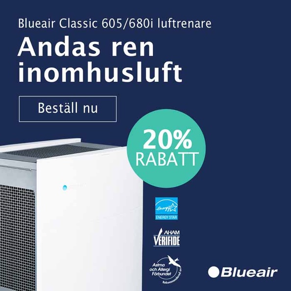Luftrenare.se | Gilwig AB | Specialister på luftrenare